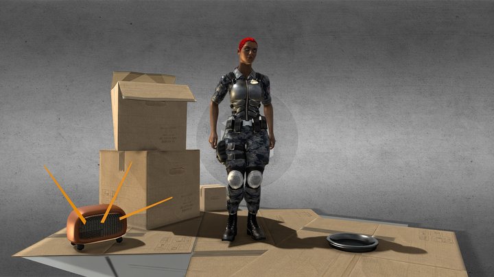 Alleyway 3D models - Sketchfab