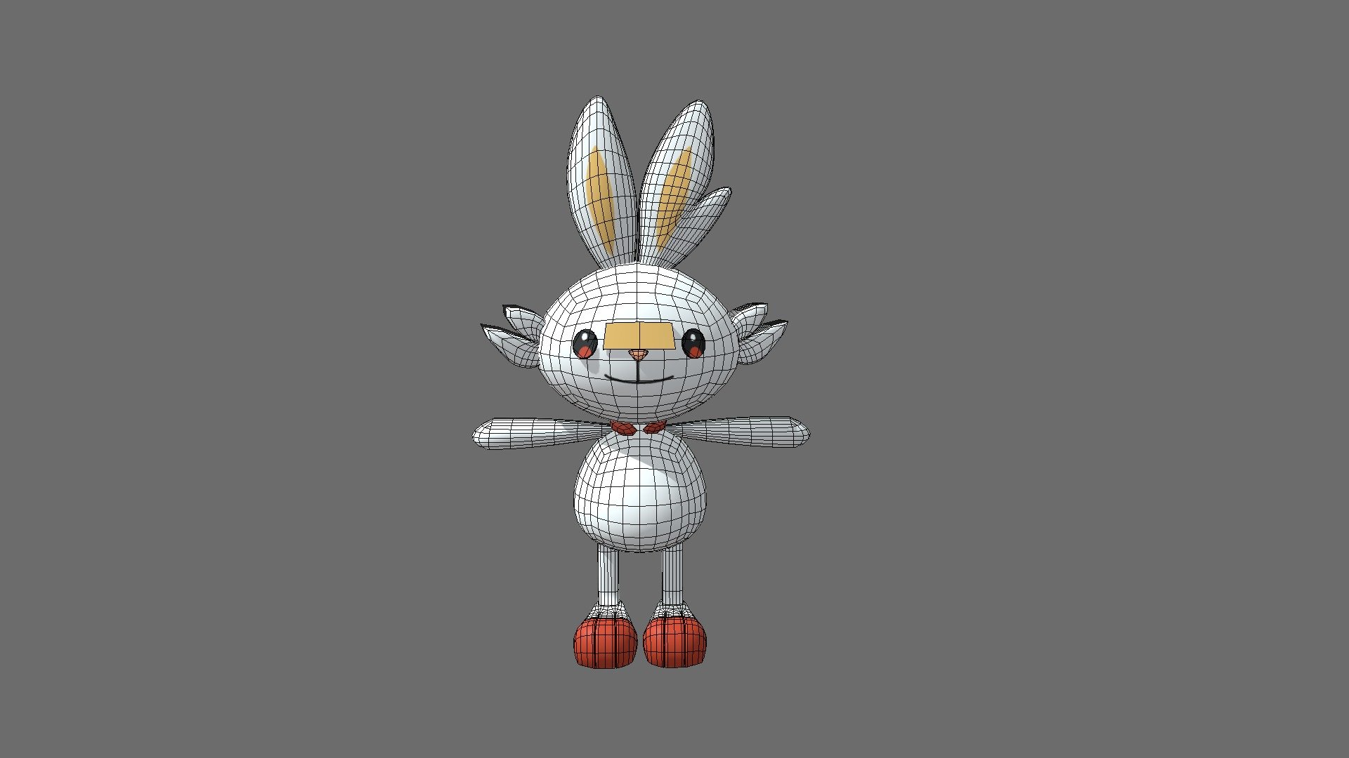 Conejo_Scorbunny - 3D model by maalmo02 [9db0c0a] - Sketchfab