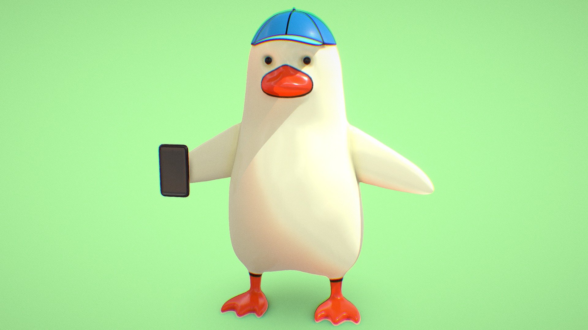 Bird Character - 3D model by kaganproject [9db41fa] - Sketchfab
