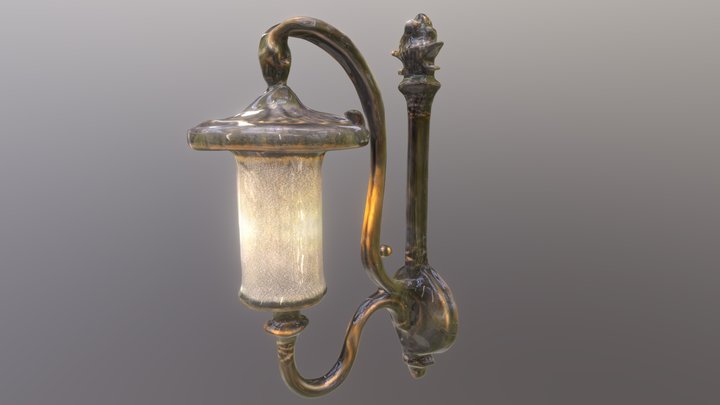 Wall-lamp 3D models - Sketchfab