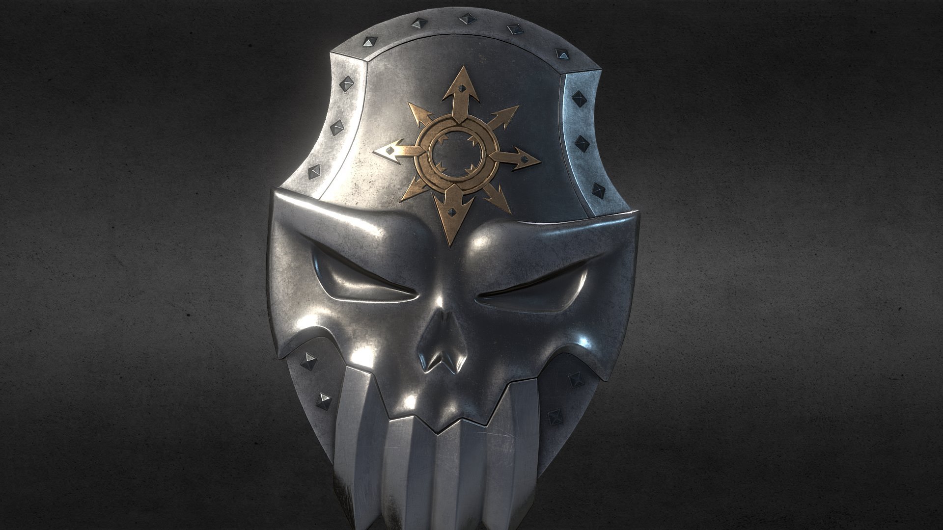 Skull Shield - Buy Royalty Free 3D model by CrazyLion [9db75f3 ...