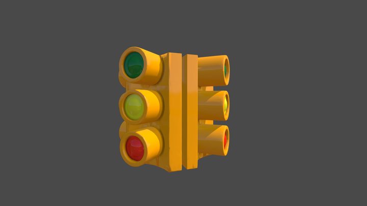 Stop-light 3D models - Sketchfab