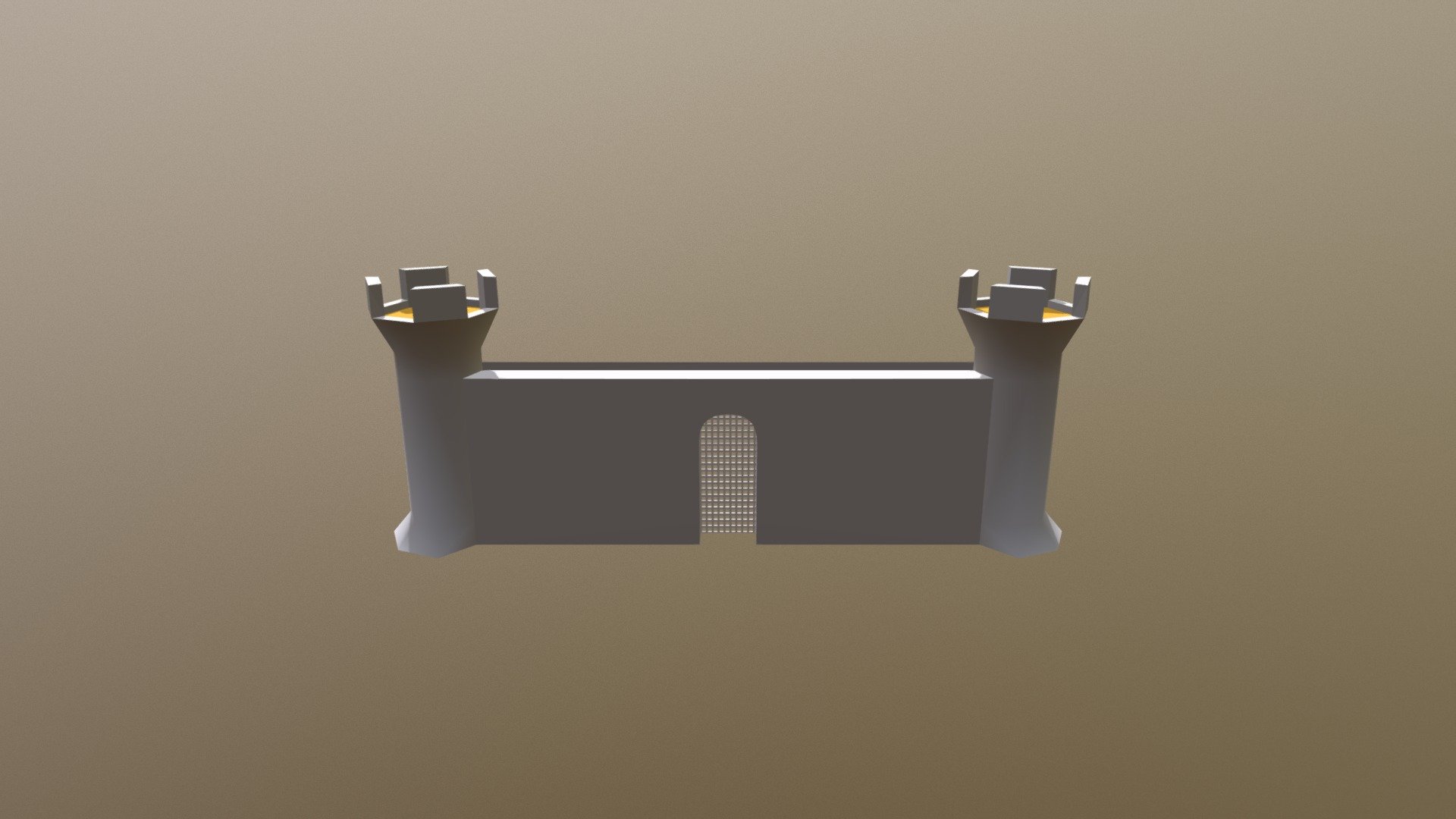 Castle Test - 3D model by nilsong [9db8a06] - Sketchfab