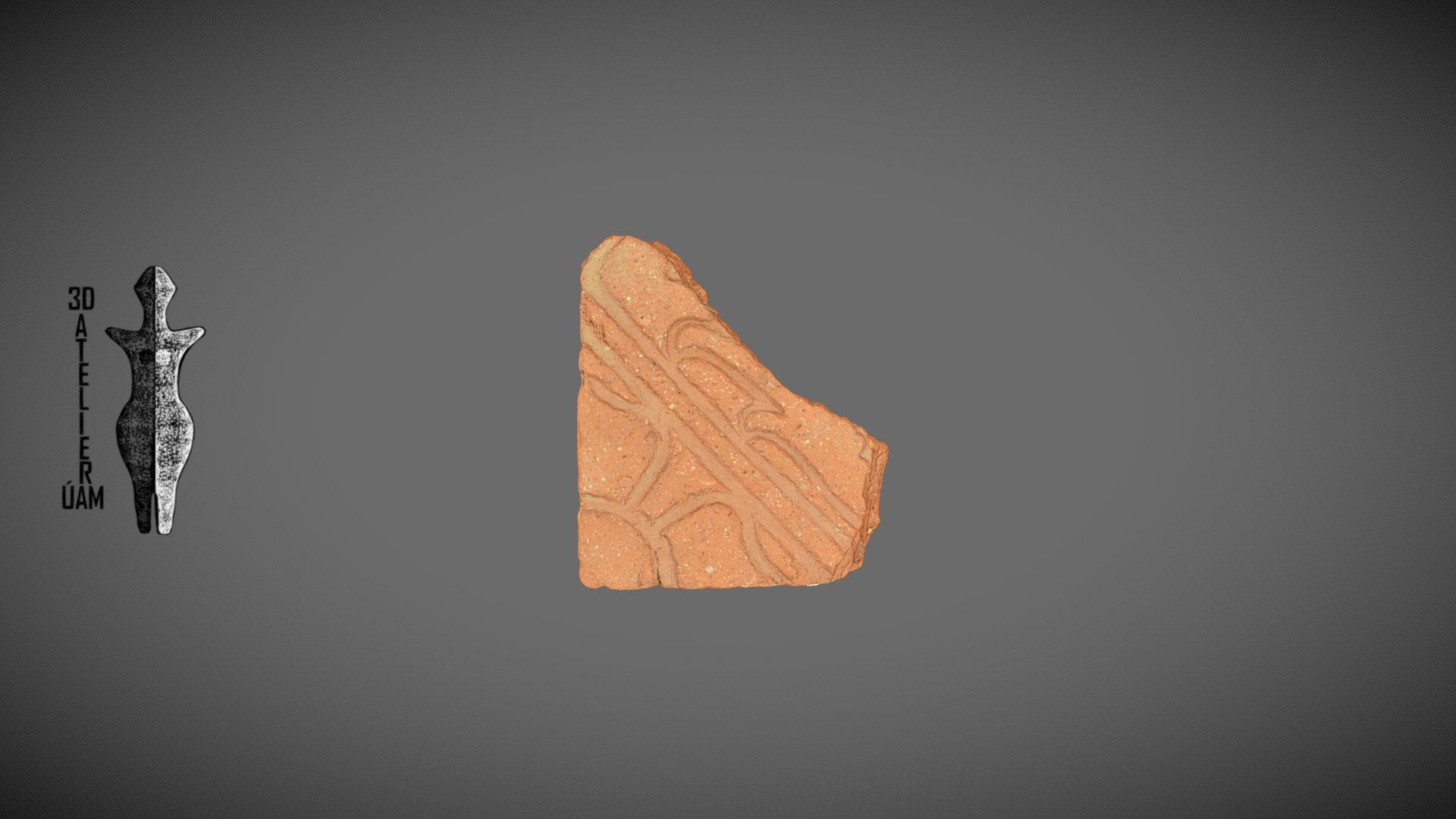 Relief floor tile - 3D model by 3D atelier ÚAM (@vojtanosek) [9db930d ...