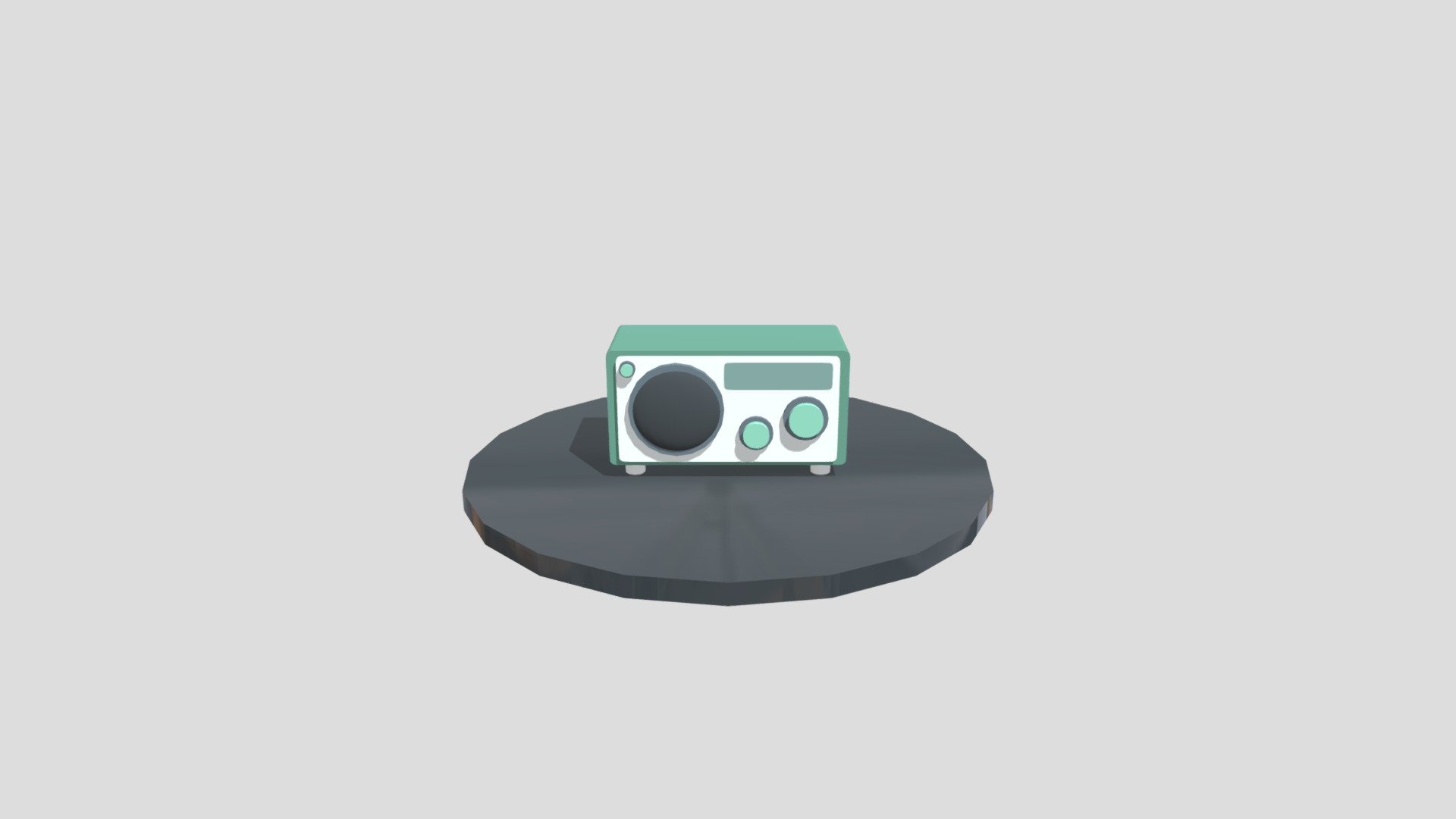 Radio - 3D model by Kai_W [9db97e9] - Sketchfab