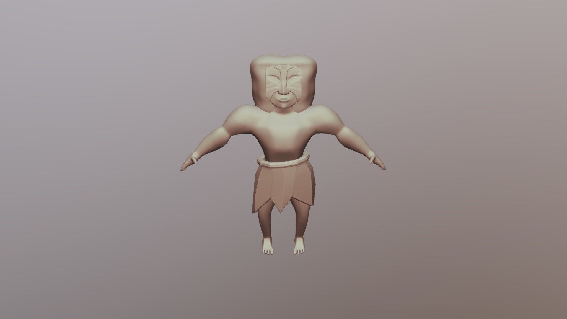 Tane the Forest God - 3D model by triggerhappytiger66 [9db9b72] - Sketchfab