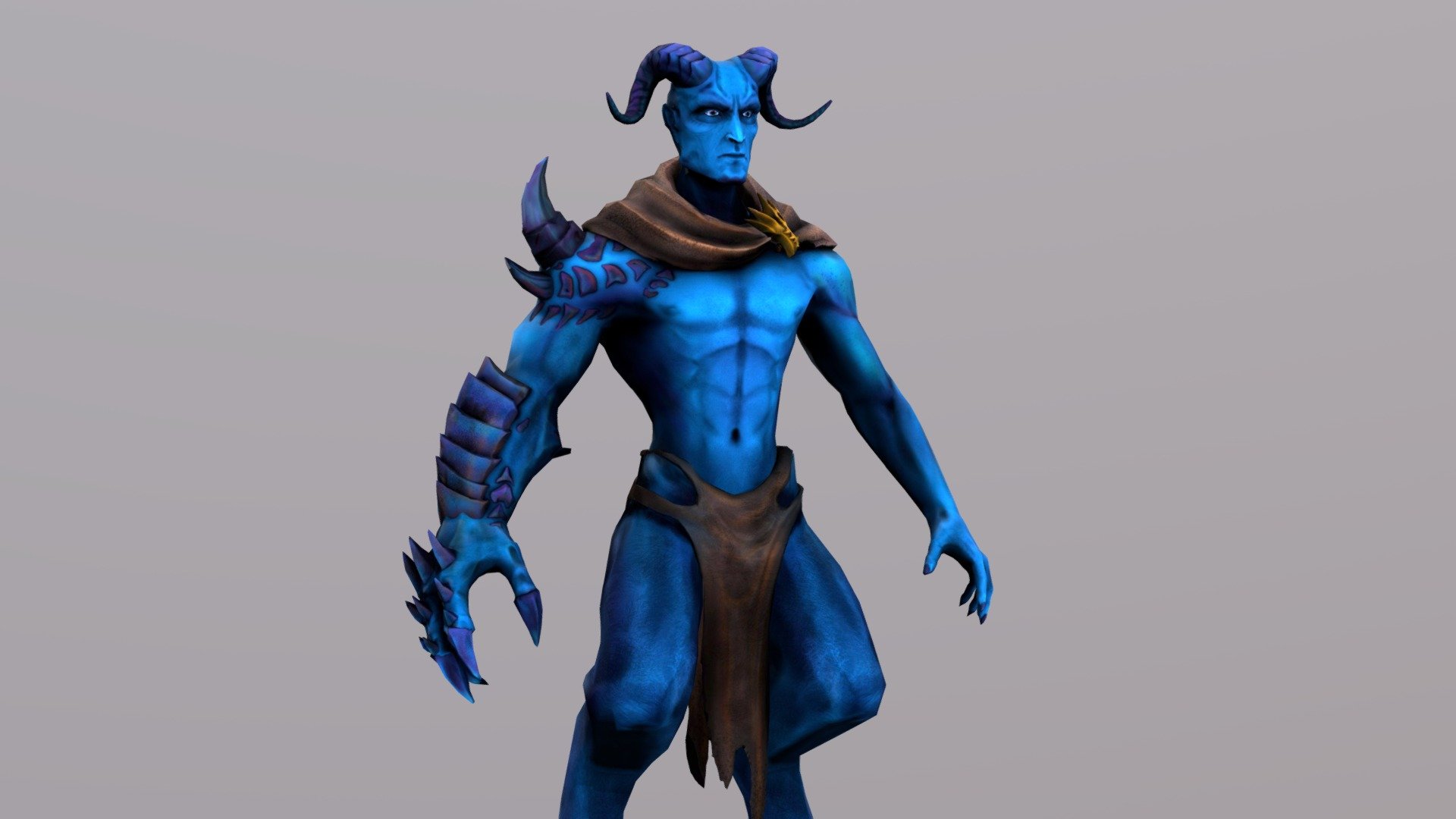 Demonic Satyr - 3D model by Stefan Yaruzelski (@kiryl3dart) [9dba61c ...