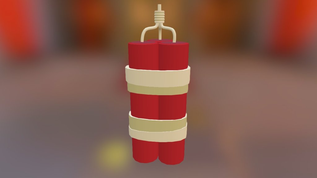 Dynamite - 3D model by codyheyer [9dbb815] - Sketchfab