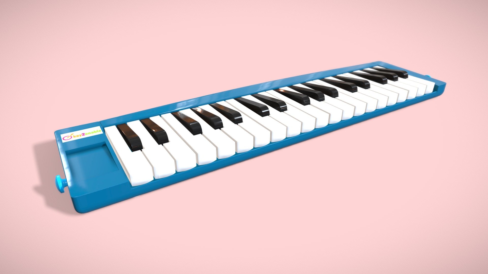 Piano keyboard | key2enable | 360 view - 3D model by ahmadakram556 ...
