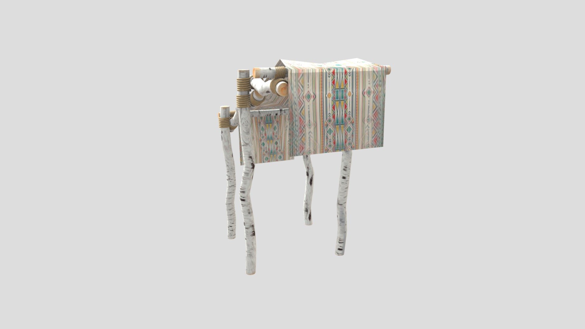 Market Stand - 3D model by miguel_guasch [9dbe3ec] - Sketchfab