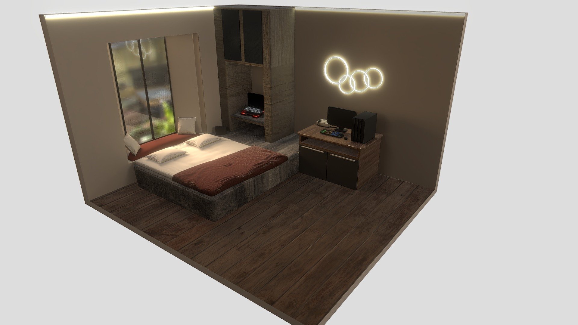 Room - 3D model by nightwing5733123 [9dbec90] - Sketchfab