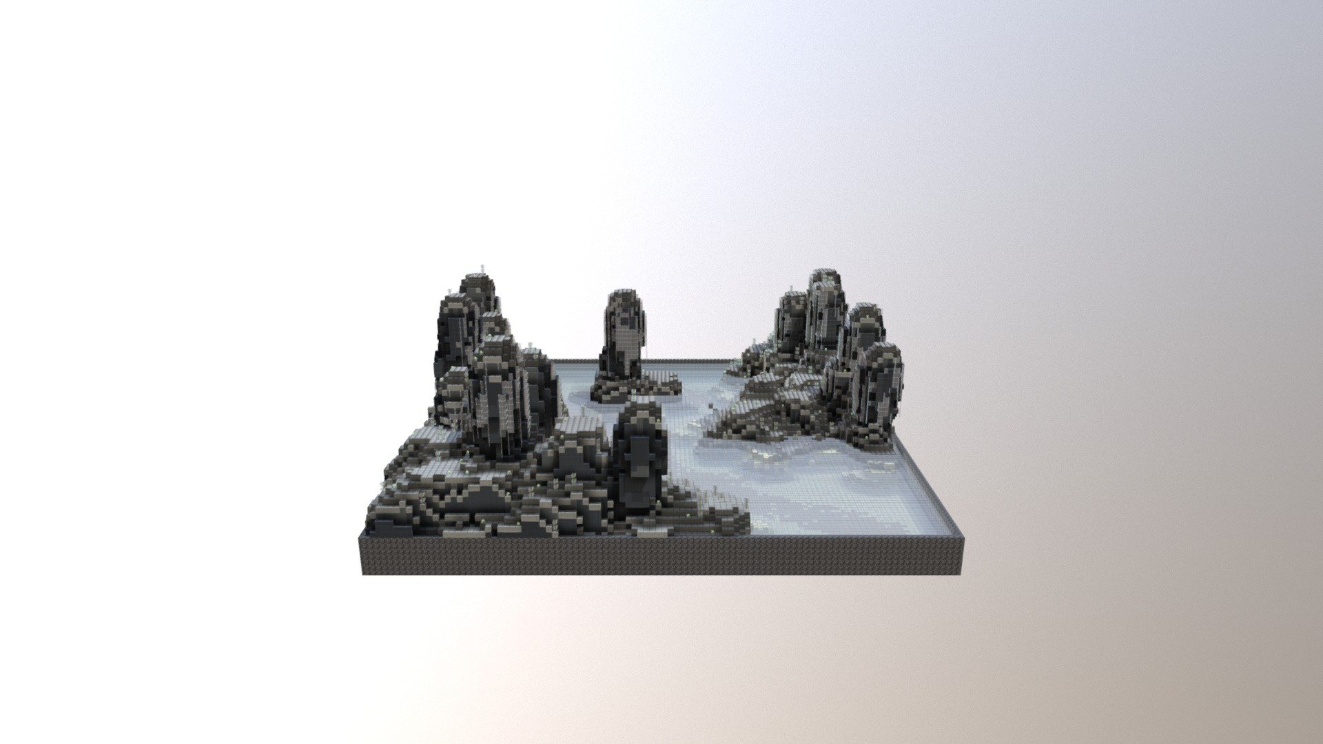Grey terrain - Download Free 3D model by igonomic [9dc05f9] - Sketchfab