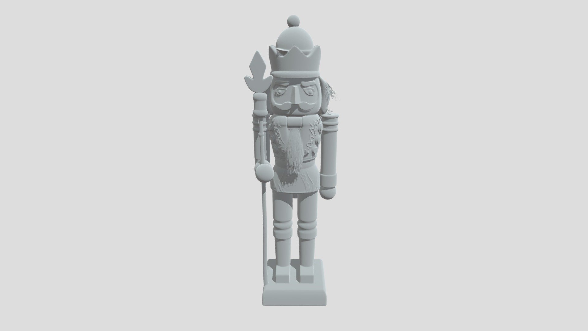 Nutcracker King - 3D model by kdawg1234 [9dc0c05] - Sketchfab