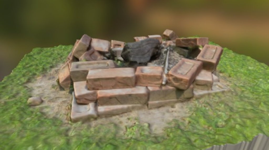 Fire Pit - Photogrammetry - 3D model by Colin Creamer (@ColinCreamer ...