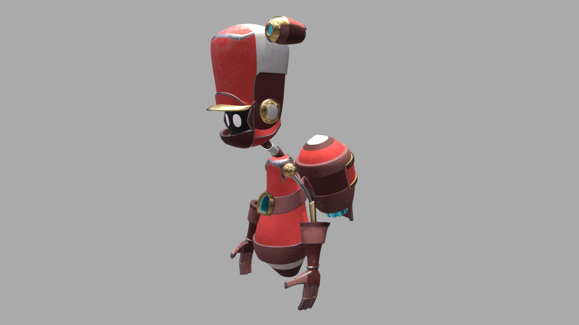 Robot - 3D model by UB artist (@UB_artist) [9dc305d] - Sketchfab