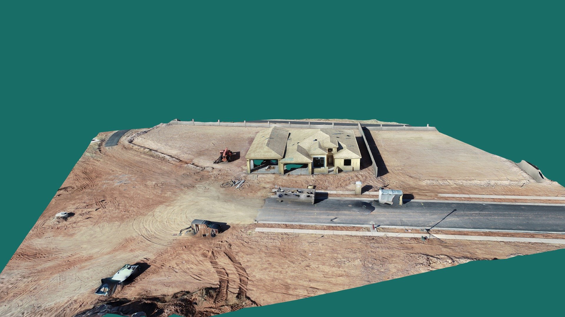 St George Construction #1 - 3D model by ValleyDroneSolutions [9dc373f ...