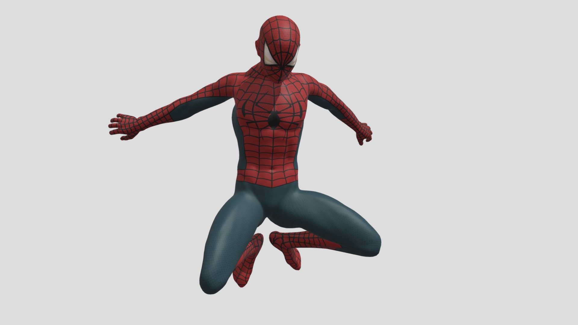 spiderman - Download Free 3D model by sergiosomf [9dc6a38] - Sketchfab