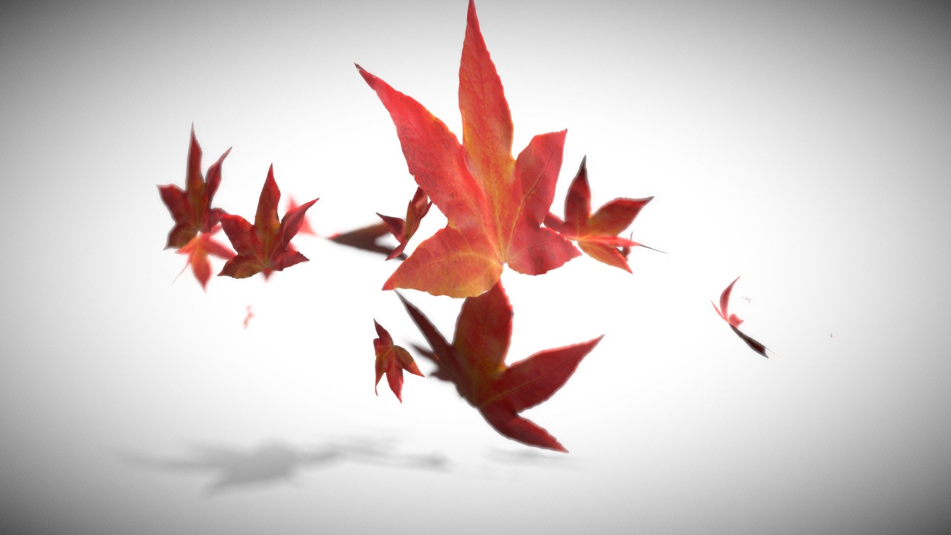 Autumn leaves - Buy Royalty Free 3D model by Nati Gonzalez (@NAG5 ...
