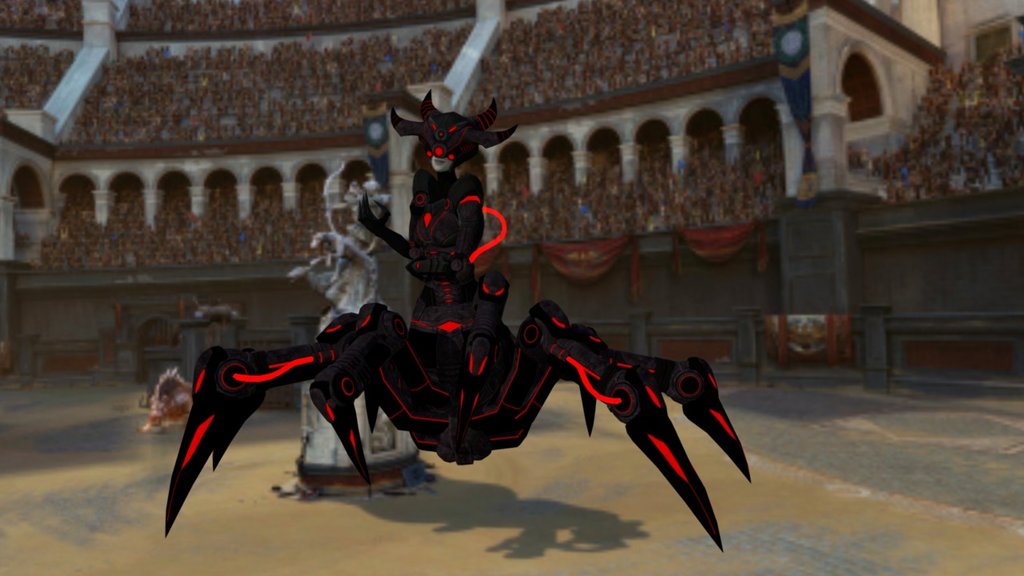 Animation Grim Weaver Arachne 3d Model By Smite News Smitenews
