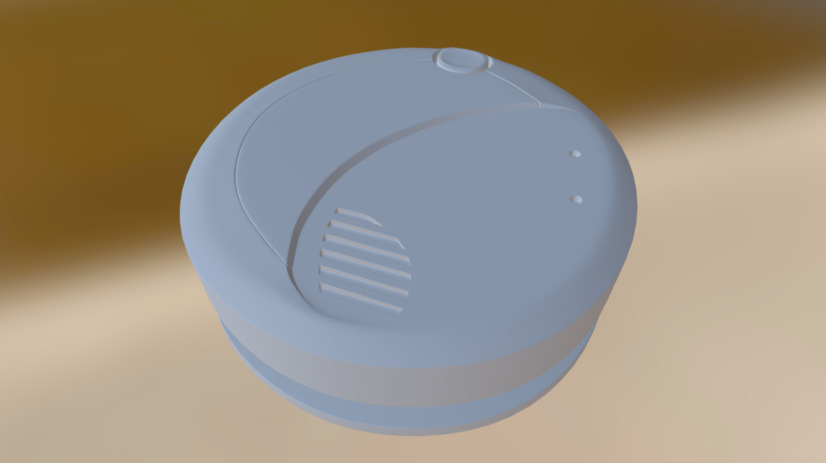 Old Smoke Detector - 3D model by timhintonart [9dc7af8] - Sketchfab