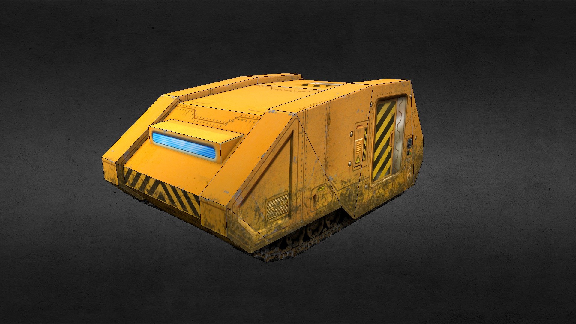 Paper Tank - 3D model by loftus [9dc853a] - Sketchfab