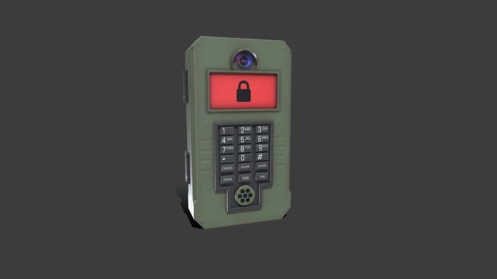 Keypad 3D models - Sketchfab