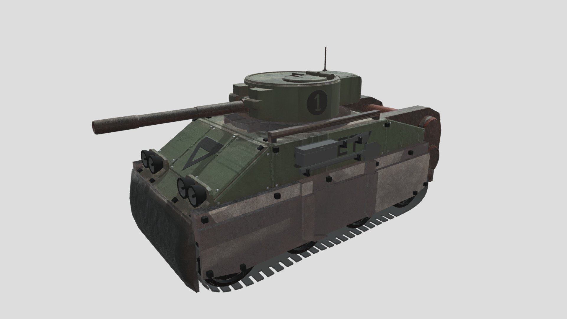 tank - Download Free 3D model by leoxx300 [9dc9a42] - Sketchfab