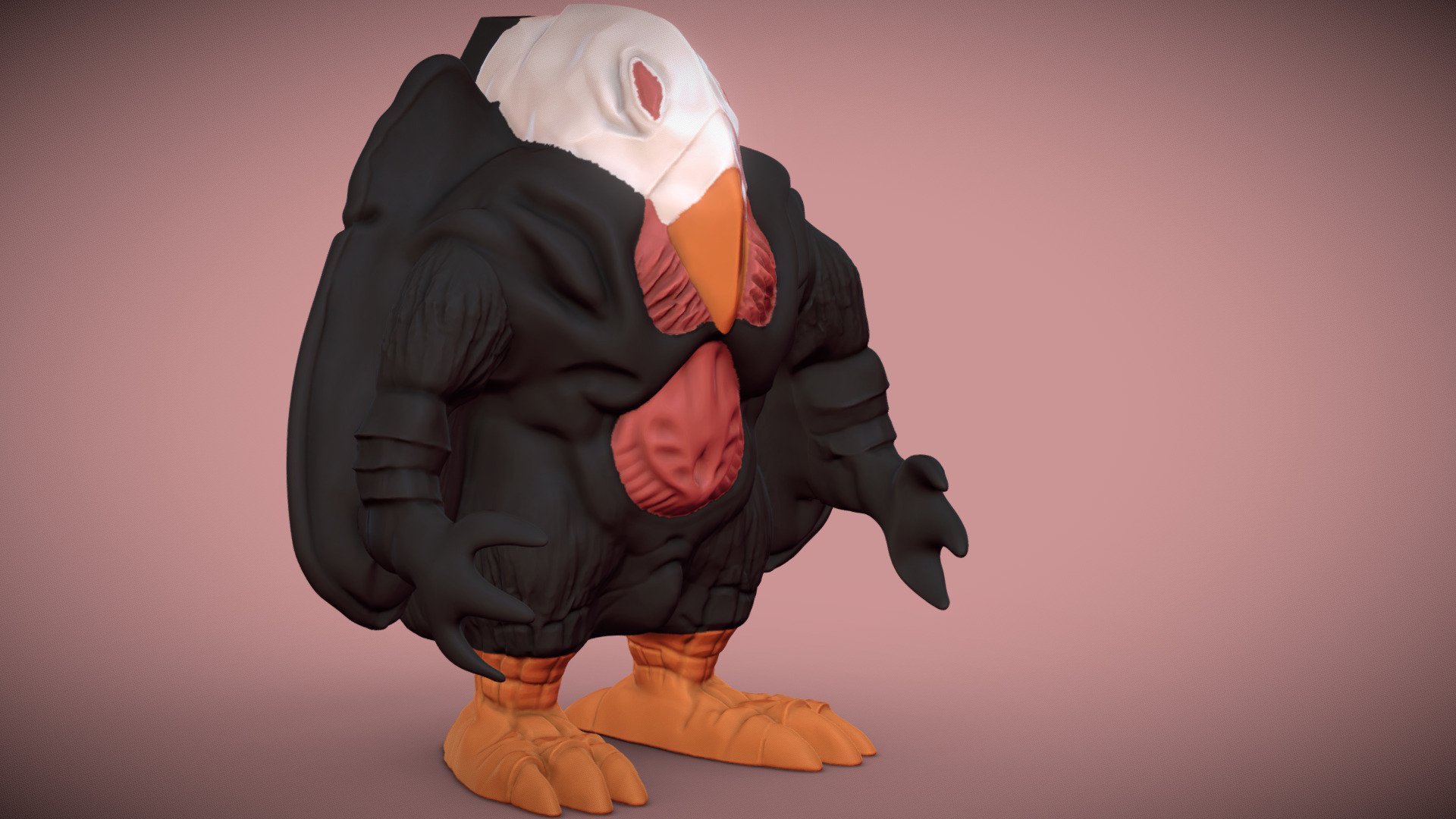Birdbrain - Pretender Monster 1989 Printable - Buy Royalty Free 3D model by generalista3D ...