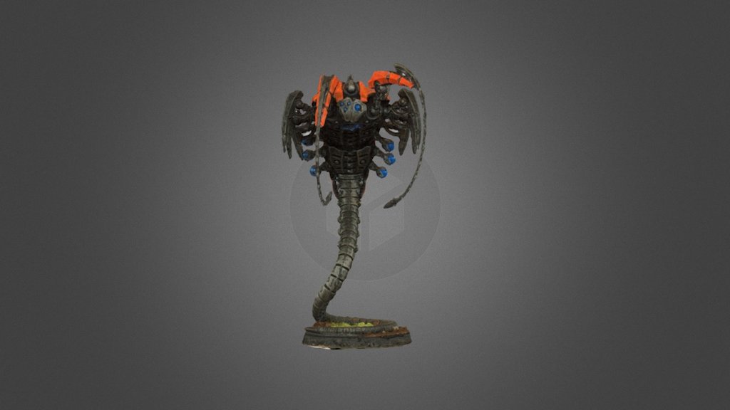 Warhammer 40k - Necron Wraith - 3D model by Aaron Hershkowitz ...