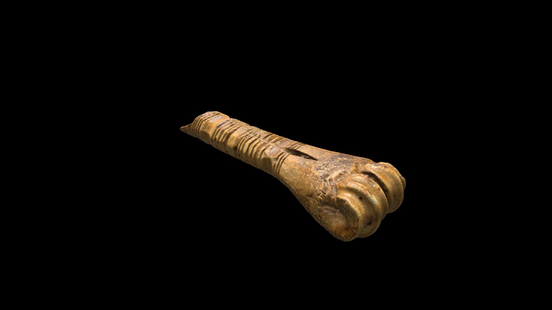 Decorated Bone Knife Handle - 3D model by York Museums Trust (@ymt ...