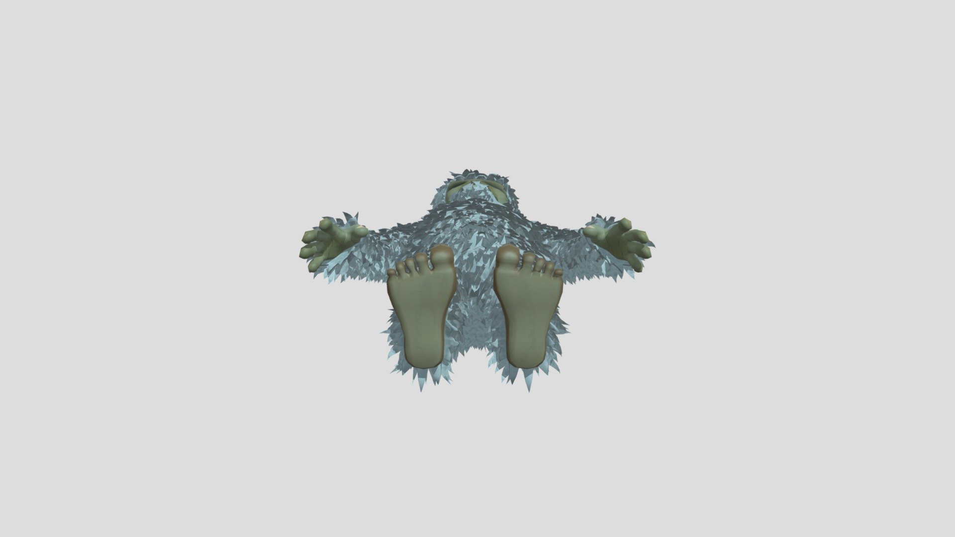 Yeti Zombie - Download Free 3D model by Tigerar1 (@allanromanreyes ...