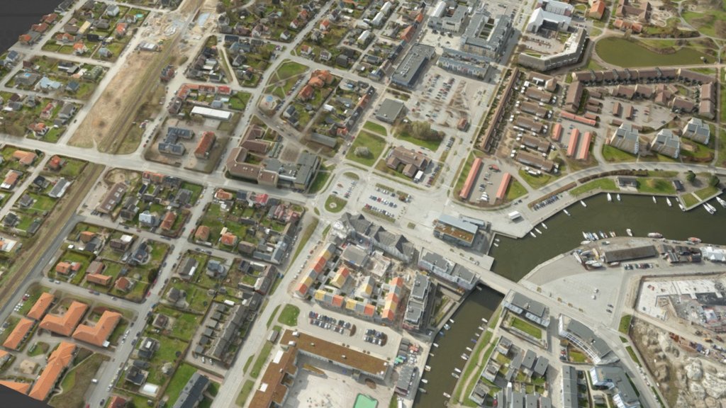 Lomma centrum - 3D model by Swescan [9dce303] - Sketchfab