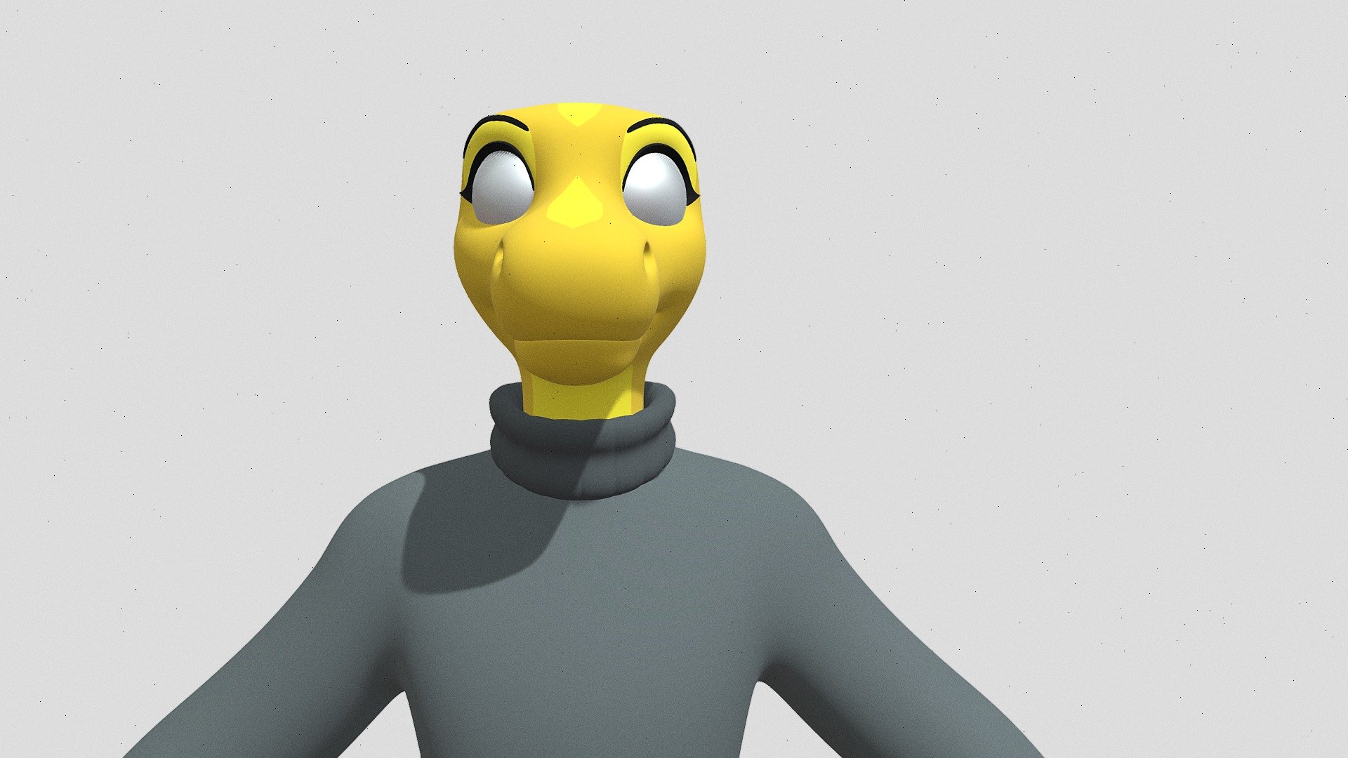 Ida detailed with broken eye textures - 3D model by chocolatemoth ...
