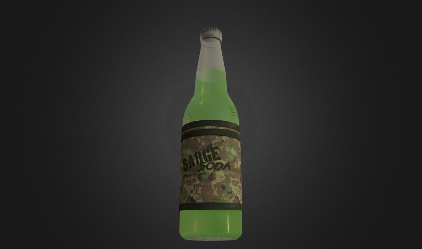 Sarge Soda Pre-war - 3D model by masterbleu [9dd0b56] - Sketchfab