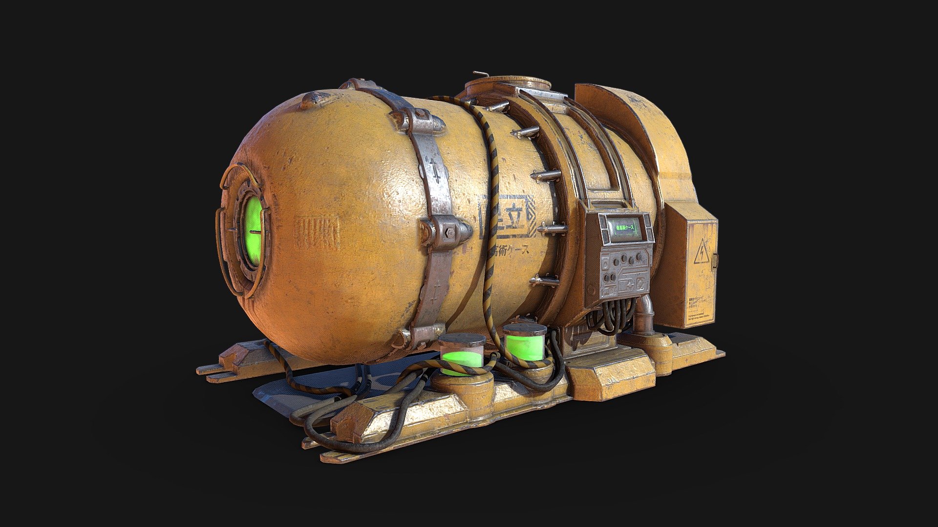 Old Generator Grim Dark - 3D model by curichenkow [9dd10db] - Sketchfab