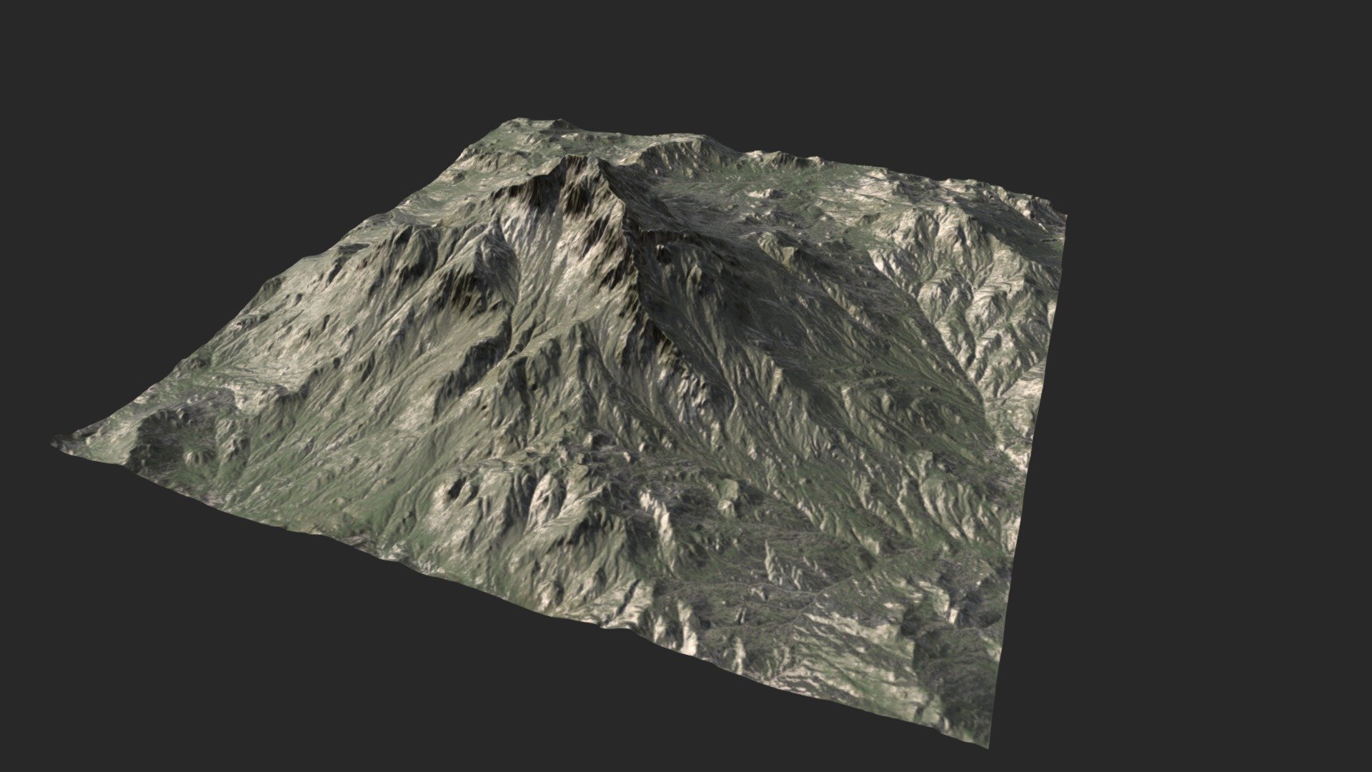 mountain - Download Free 3D model by Kubocarte [9dd193b] - Sketchfab