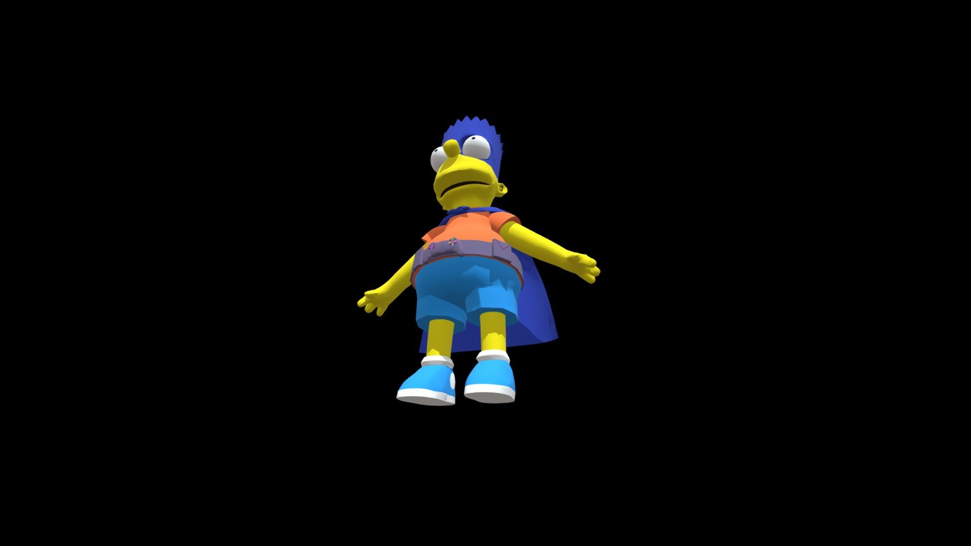 PlayStation 3 - The Simpsons Game - Bart Simpson - 3D model by jackson ...