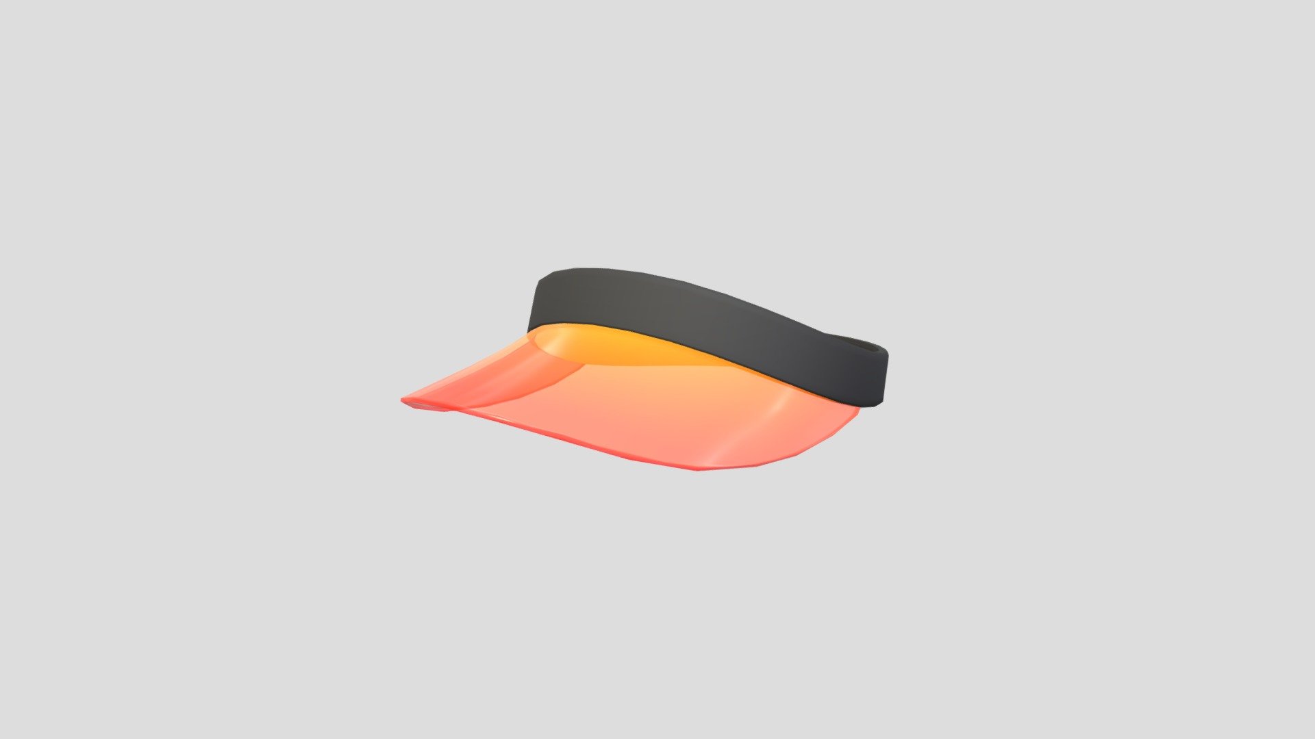 Orange Visor Cap - Buy Royalty Free 3D model by bariacg [9dd61cf ...