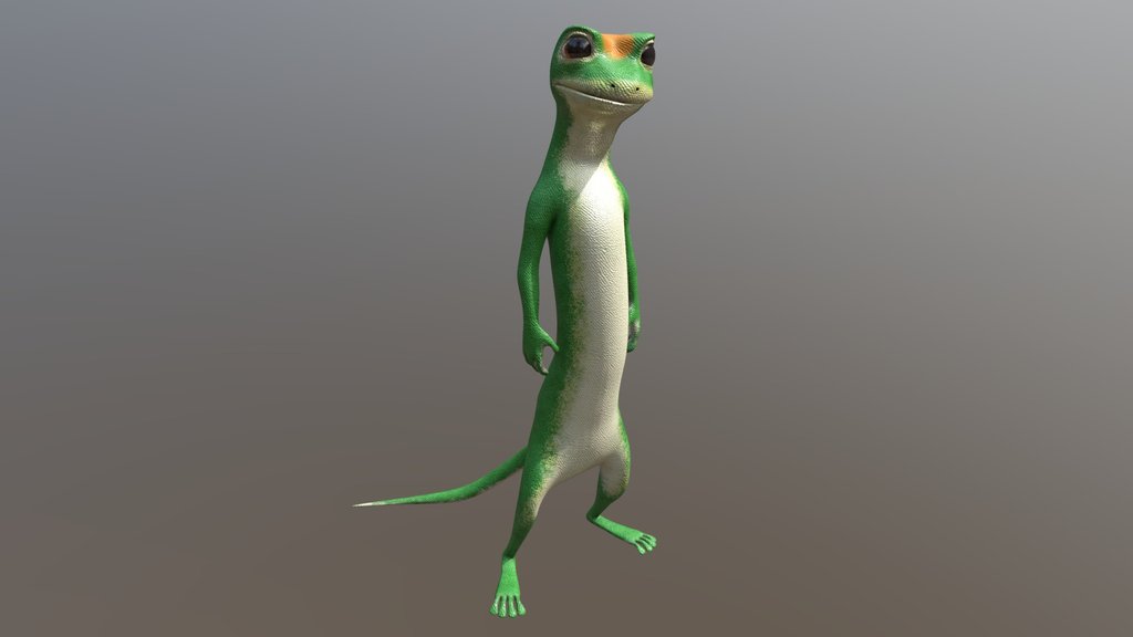 Gecko - A 3D model collection by IlG3CKO - Sketchfab