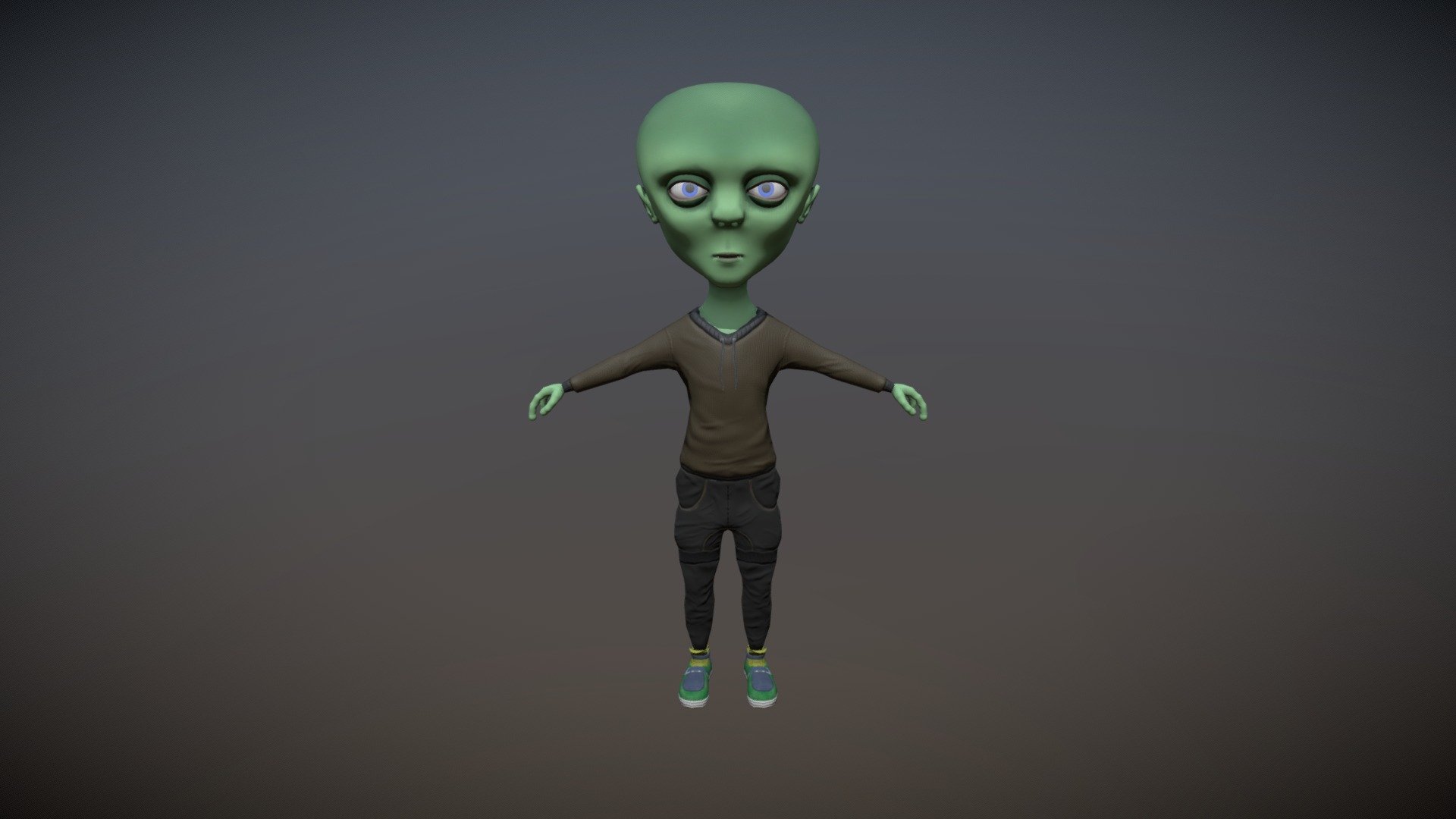 Alien - 3D model by Maers [9dd97e6] - Sketchfab