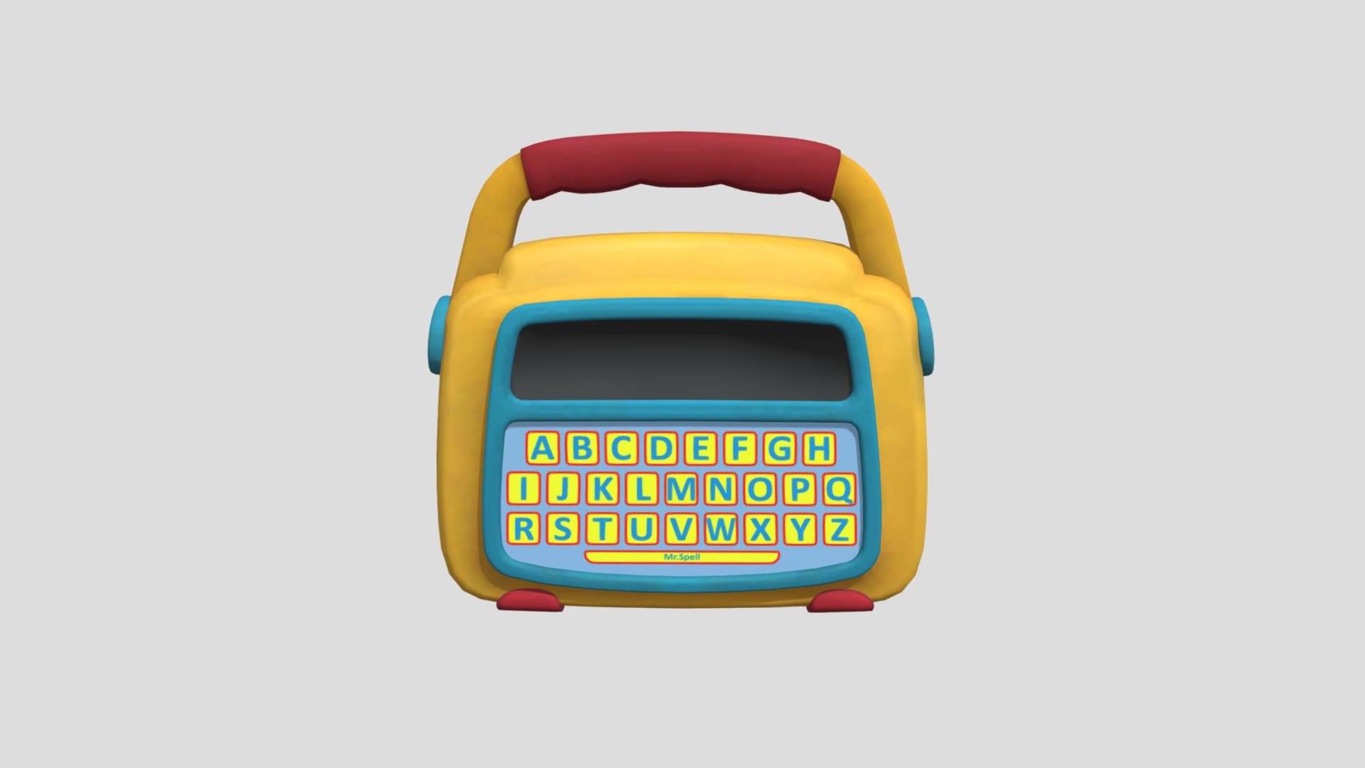 Mr. Spell - Toy Story Mania! - Download Free 3D model by Mordecai The ...