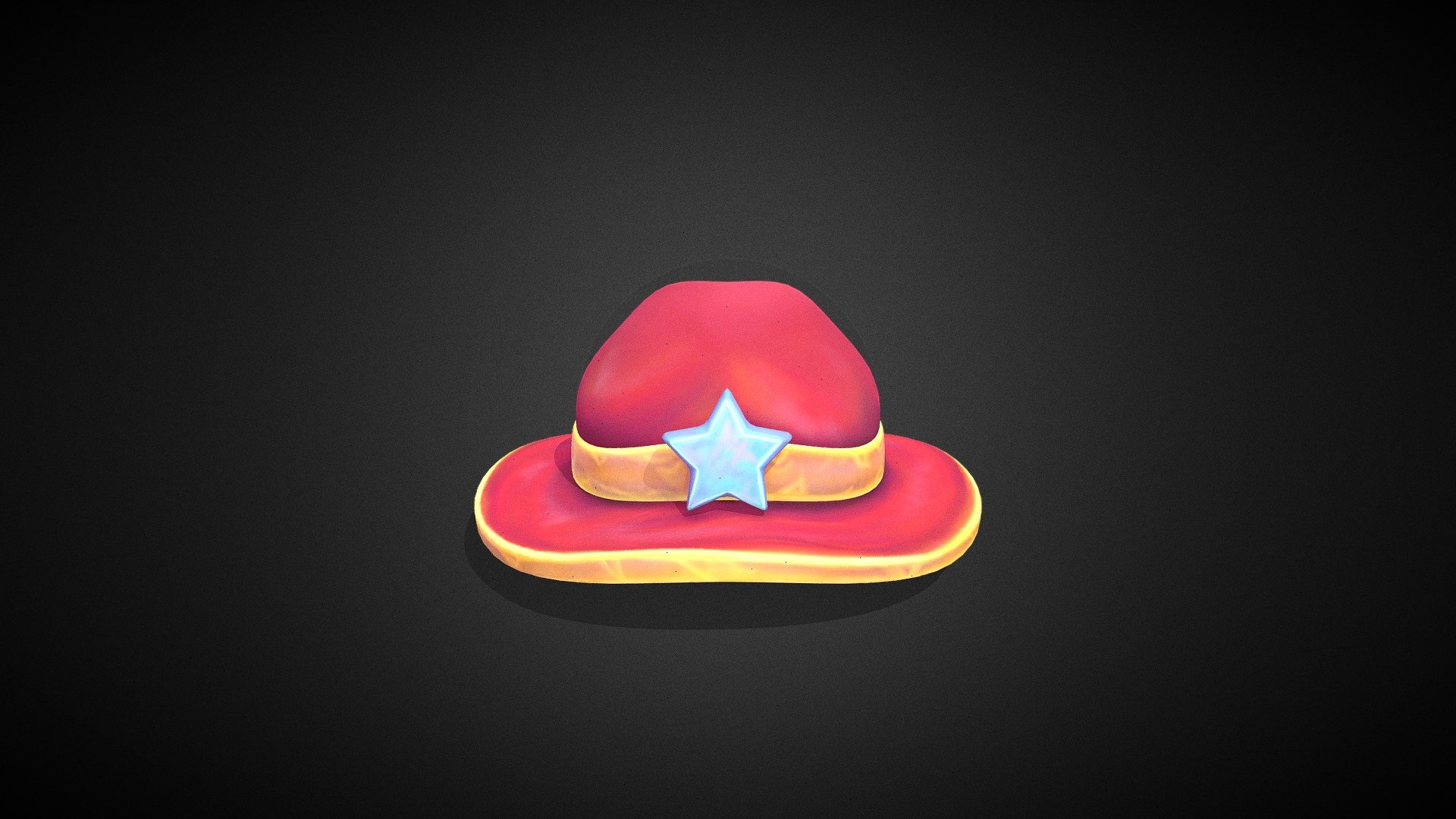 Hat - 3D model by María Aznar (@cpa.a4208) [9ddd78a] - Sketchfab