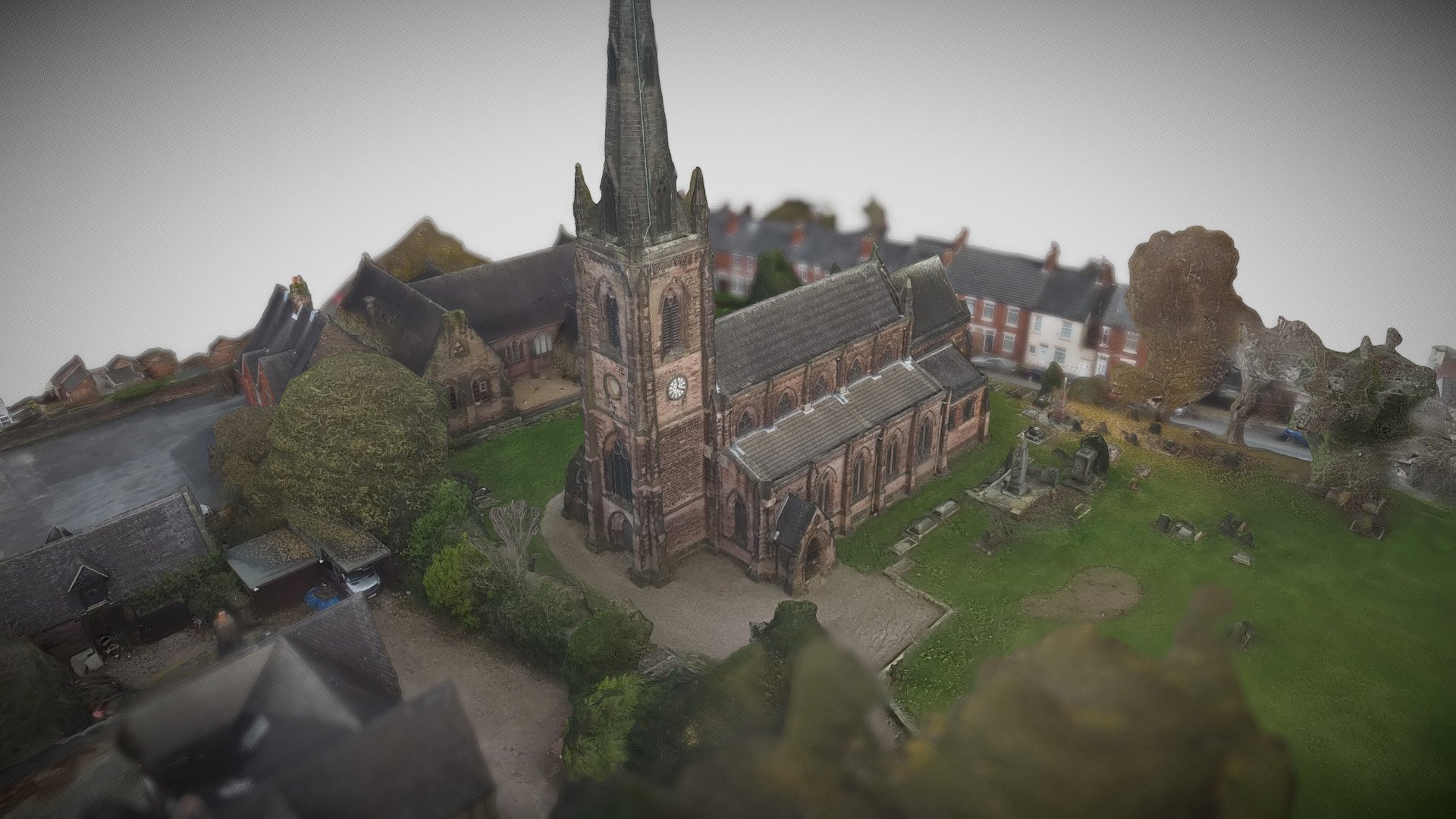 Hartshill Holy Trinity Church - 3D model by Photogrammetry guy (@Scan ...