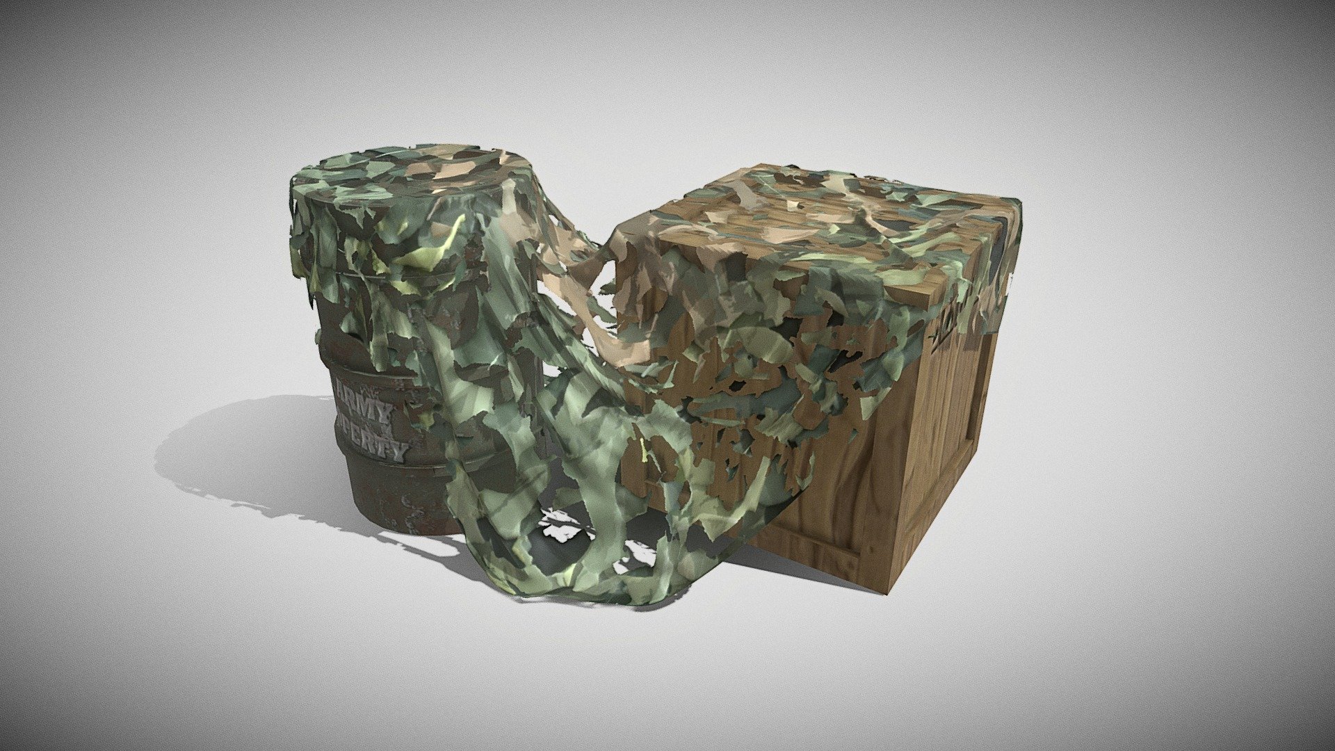U.S. Army Set - Download Free 3D model by Daniel Yaroshenko (@yarodan ...