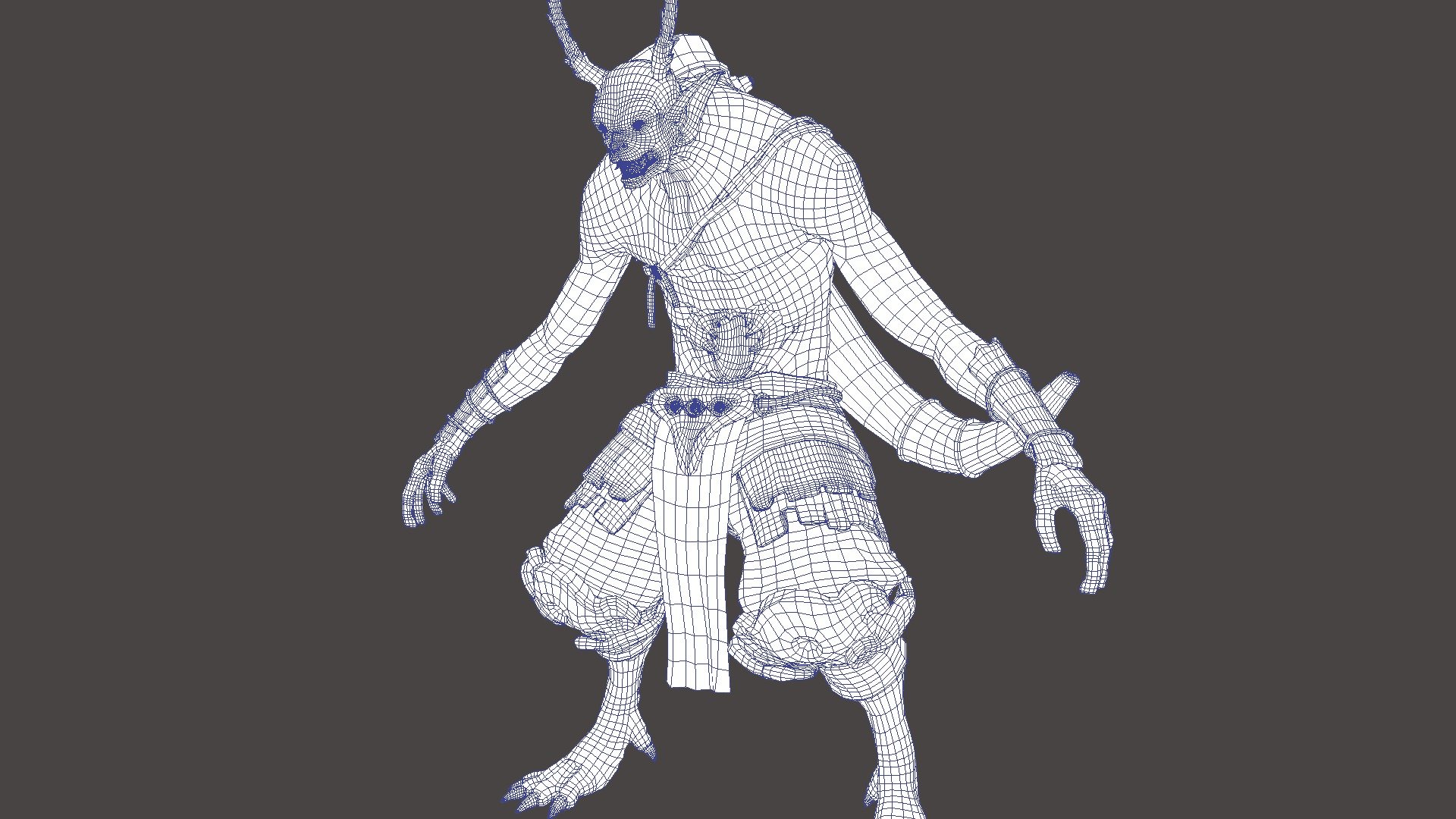 Topology_wireframe - 3D model by Javier Carrillo (@Javieruh) [9de0383 ...