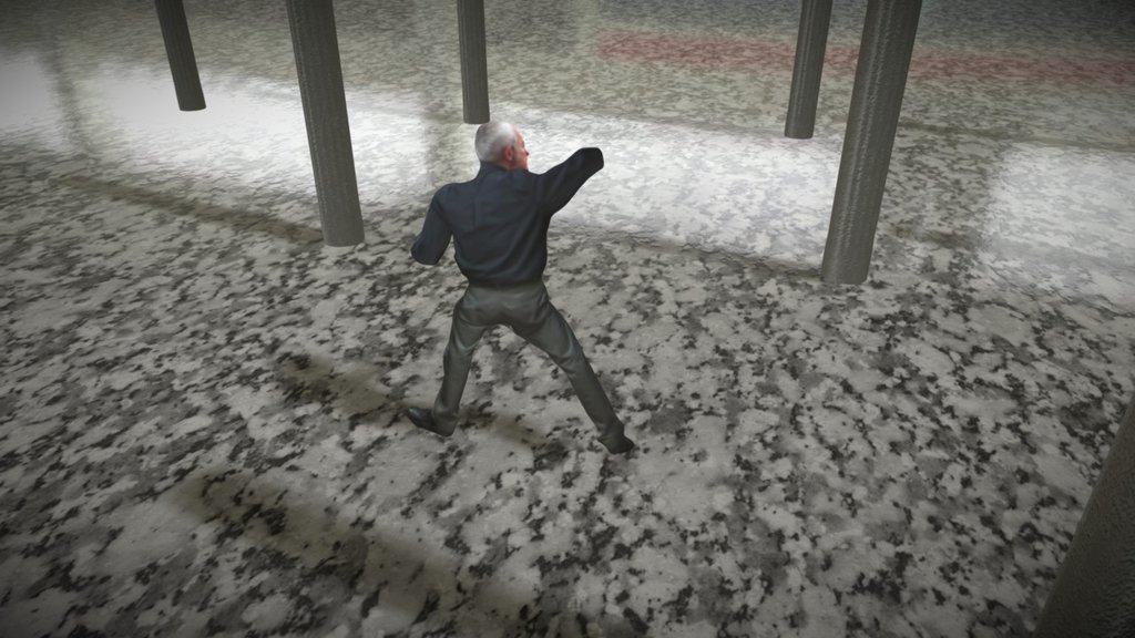 Scott Reed Dancing the Salsa - 3D model by Alan Dennis (@alan.dennis ...