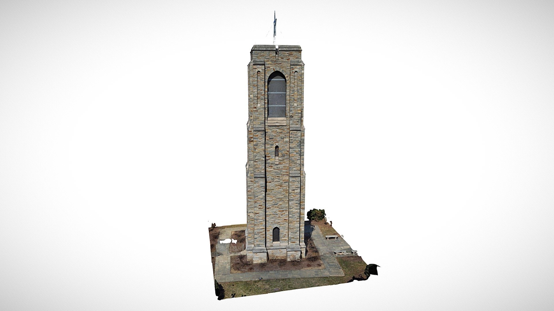 Frederick, MD Bell Tower - 3D model by Skydio [9de120c] - Sketchfab