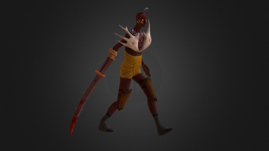 Walk Cycle - 3D model by RitwikKumarDas [9de1a99] - Sketchfab