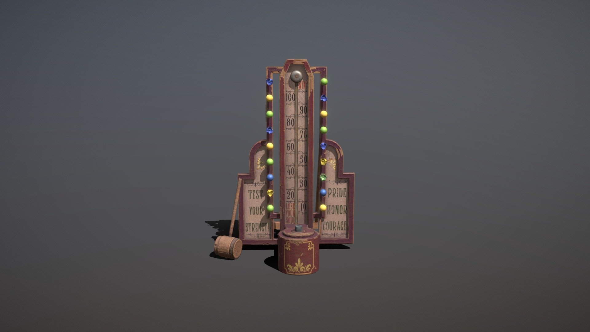 highStriker_set - 3D model by sara.roth [9de31c5] - Sketchfab