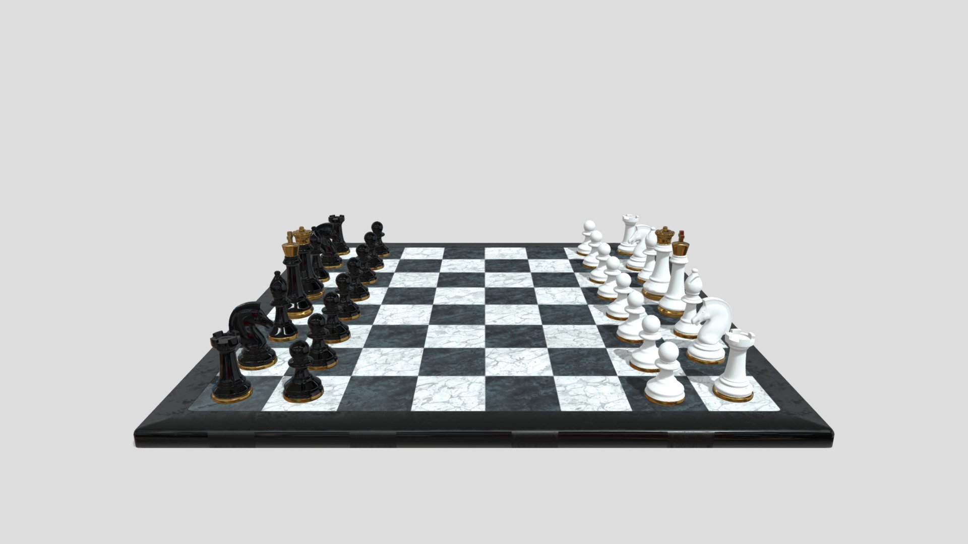 Full Chess Set - 3D model by Sristaps3D [9dea113] - Sketchfab